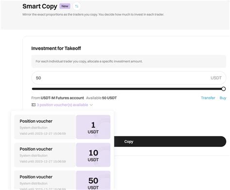 Futures Copy Trading Position Voucher Bitget Support Center