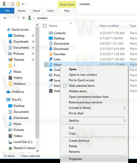 How To Move The Music Folder In Windows 10