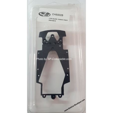 Thunderslot Chs002b Lola Spyder Chassis Black Standard