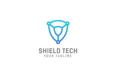 Security Tech Logo Design Template Graphic By Syaefulans · Creative Fabrica