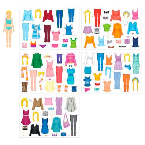 Comprar Muñeca de Papel para vestir Competencias Kinuma