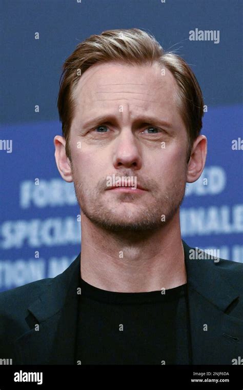 Alexander Skarsgard Attending The Infinity Pool Press Conference As
