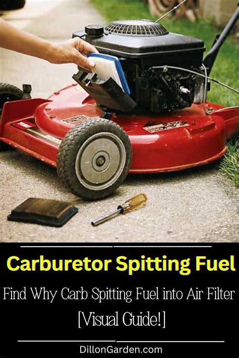 3 reasons why carb spitting fuel into air filter visual guide – Artofit