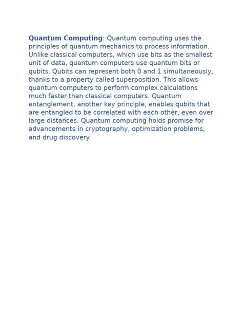 quantum computing pdf