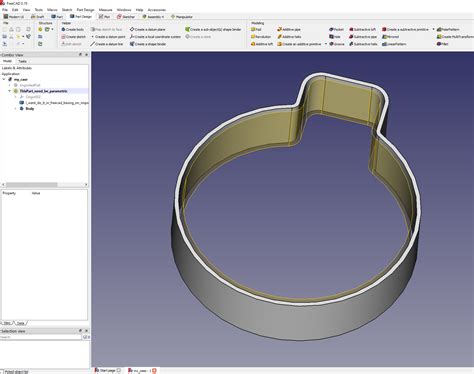 Offsetting And Thickening Shape Binder Surface Freecad Forum