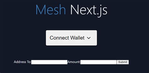 Mesh Sdk For Cardano Adapulse