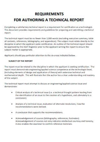 Sample Technical Report 20 IN PDF