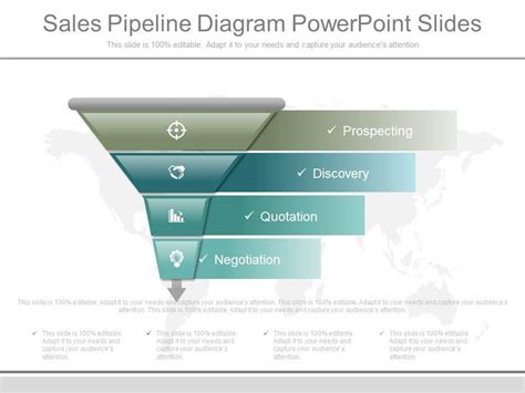 custom sales pipeline diagram powerpoint slides powerpoint shapes