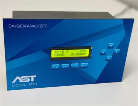 Oxygen Analyzer 1019 Ast Applied Sensing Technologies Monitoring Process Trace