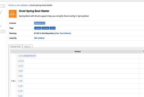 1213 Snsapshot 这个快照版本出现在了发布版本里 · Issue 4937 · Alibabadruid · Github