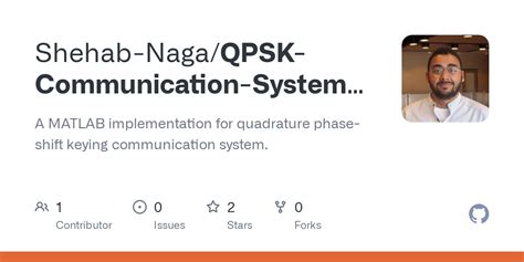 Github Shehab Nagaqpsk Communication System Modeling A Matlab