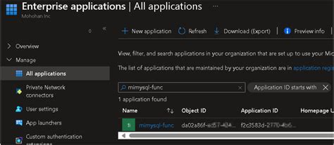 Use Microsoft Entra To Connect Azure Database For Mysql Via Function App Microsoft Community Hub