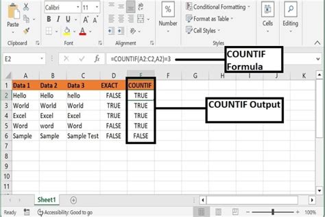 how to compare if multiple cells are equal in excel