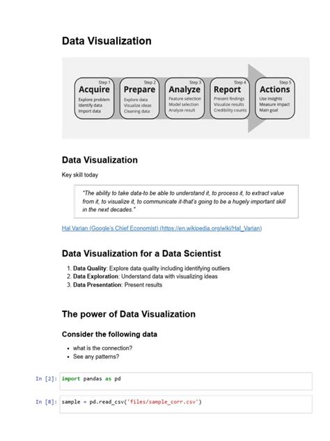 01 Lesson Visualization Jupyter Notebook Pdf Histogram Computing