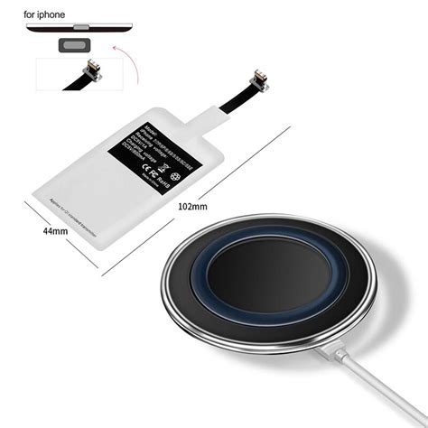 Qi Draadloze Oplader Met Draadloos Opladen Ontvang Vicedeal