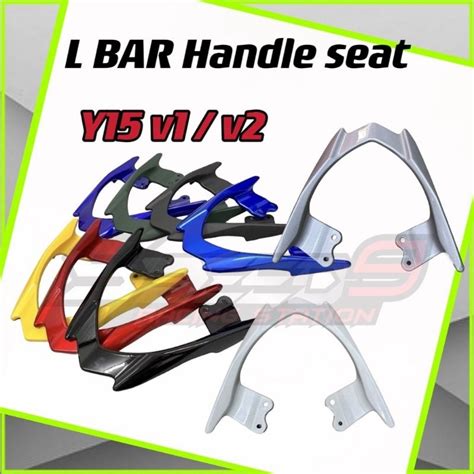 L BAR Y15 V1 V2 LC135 V8 LCV8 Handle Seat Bar Carrier Spoiler Lbar Shopee Malaysia