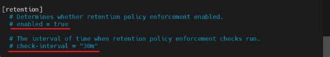 Influxdb Retention Policy 설정하기 삭제 정책