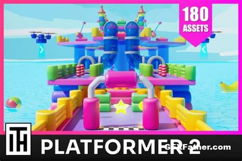 Unity Assets Platformer 2 Obstacles Low Poly Asset Pack By Ithappy V2 0 Gfxfather