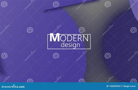 Geometric Background Material Design Stock Vector Illustration Of