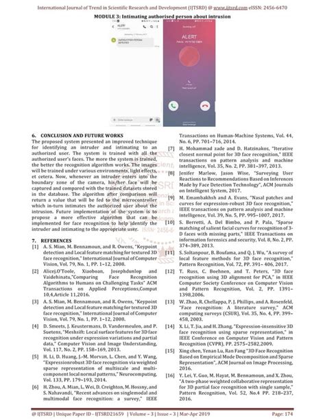 A Modern Technique For Unauthorized Human Detection And Intimation Pdf