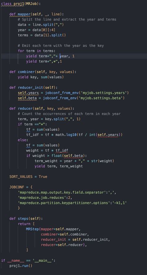 Solved I Need Help Fixing My Code That Involves Mrjobs In Chegg