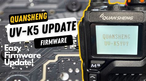 Quansheng UV K5 K6 úpravy modifikace vylepšení firmware Hard Wired