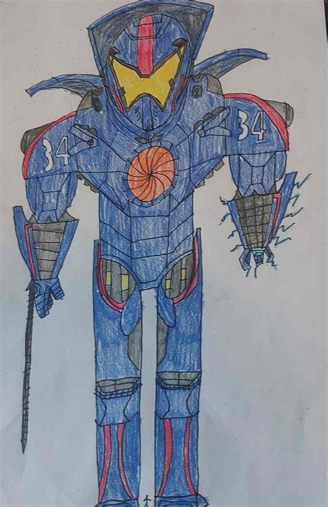 Just How I Progressed In Drawing Gypsy Danger Rpacificrim