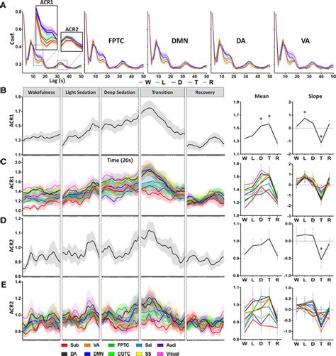 Temporal Autocorrelation Of Resting State Fmri Signals During Five