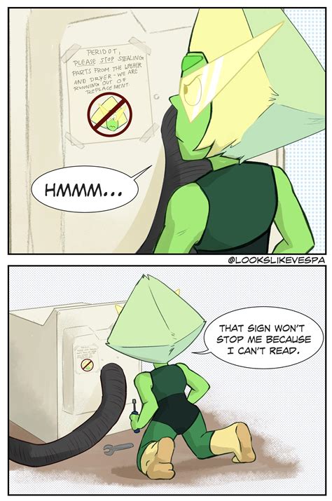Peridot Cant Read R Stevenuniverse