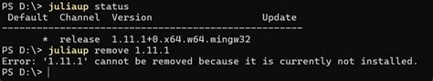 Packages Installed In VSCode Disappeared In Windows Powershell General Usage Julia