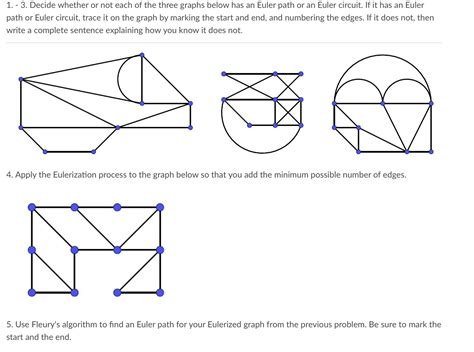 Decide Whether Or Not Each Of The Three Graphs Below