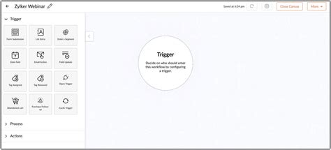 how to create automated tasks with zoho workflow automation