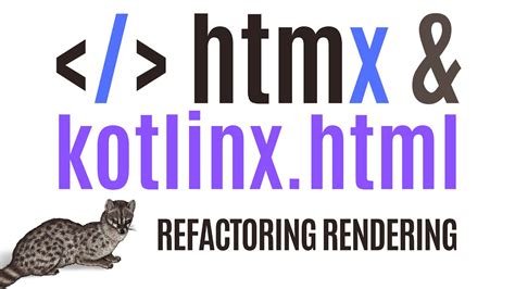 Replacing Handlebars Kotlinx Html For HTMX YouTube