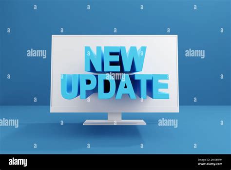 new version update application software upgrade concept the word new