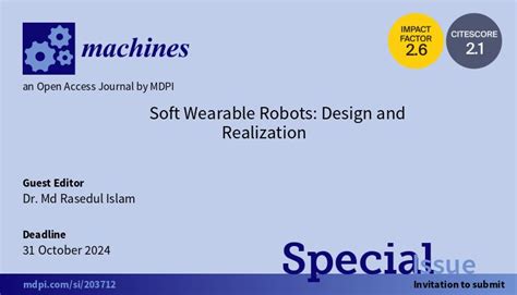 Specialissue Callforpapers Softwearablerobots Robotics