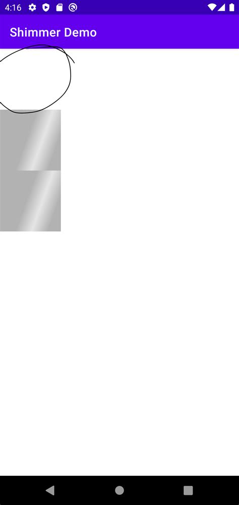 [shapeableimageview] can t display fb shimmer with glide inside