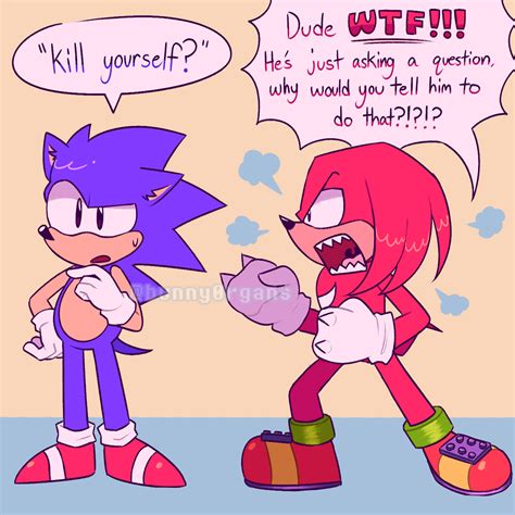 15718 Safe Artistbunny0rgans Knuckles The Echidna Sonic The