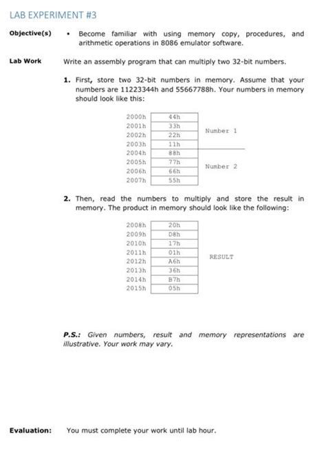 Solved Jectives Become Familiar With Using Memory Copy