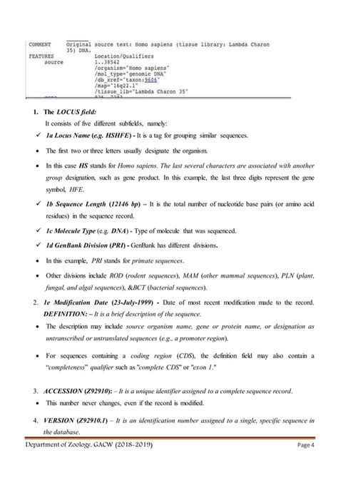 major biological nucleotide databases docx databases computer