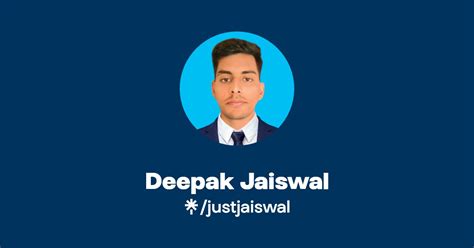 Deepak Jaiswal Instagram Linktree