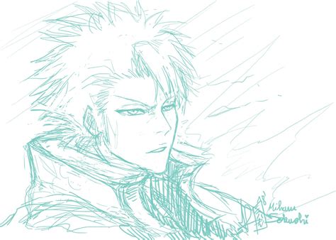 Bleach Toshiro Drawing