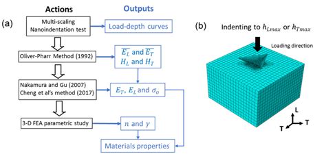 A The Algorithm Of Inverse Calculation And B The Sketch Of The Fea Download Scientific
