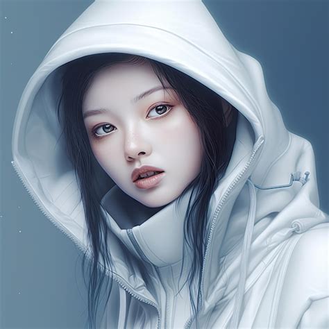 Premium Ai Image Illustration Of A Woman And Abstract Art Ai Generated