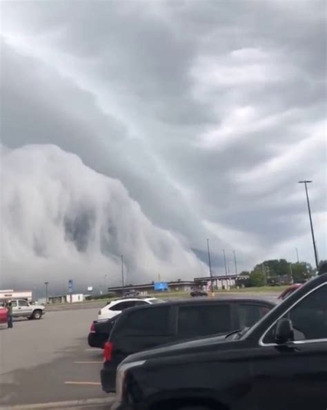 So This Just Happened Scary Clouds Passing Throug Tumbex