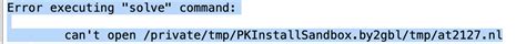 Error When Using Solve Command Support Ampl Discourse