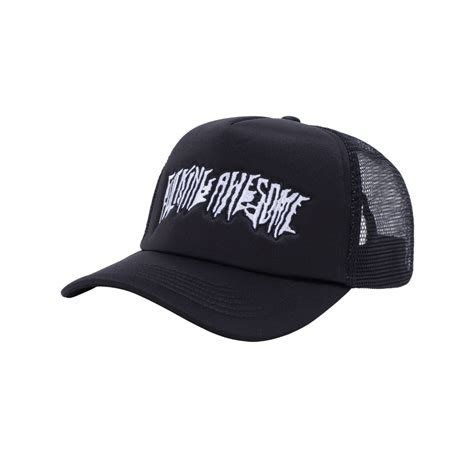 Fucking Awesome Streched Stamp Snapback Black Fa1576 Blk Consortium