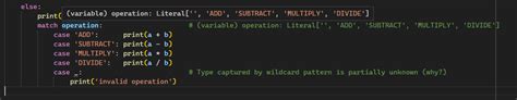 type captured by wildcard pattern is partially unknown why · issue