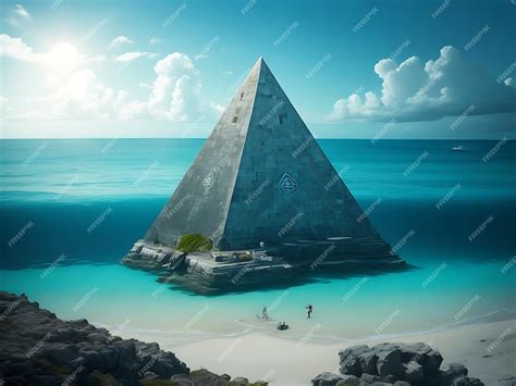 premium photo bermuda triangle mystery ai generated