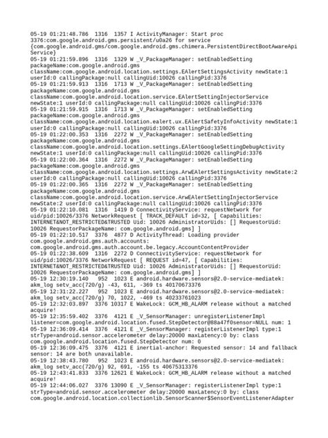 Log Pdf Unix Operating System Technology