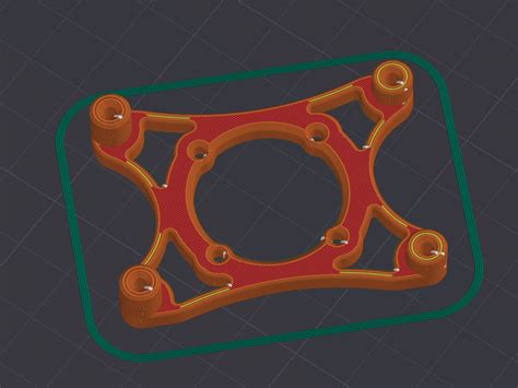 Cb1 2520 Mount 21mm Holes By Hoongolian Download Free Stl Model